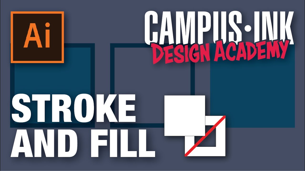 009 Design Academy | Using Strokes & Fills in Adobe Illustrator - YouTube
