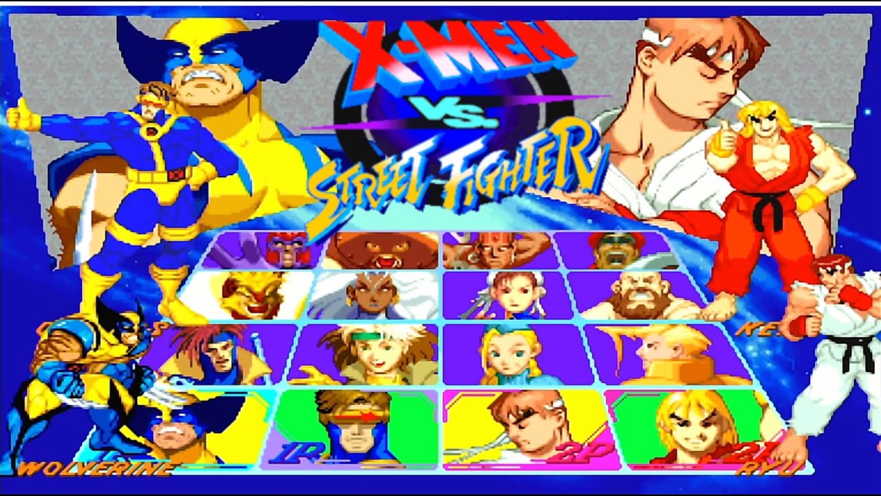 X-MEN VS STREET FIGHTER | ARCADE | GAMEPLAY FULL HD - YouTube