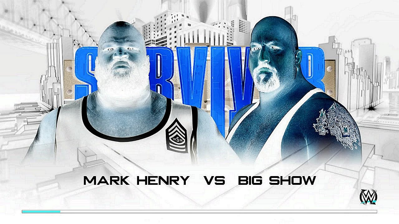 Mark Henry vs Big Show [WWE 2K16] - YouTube