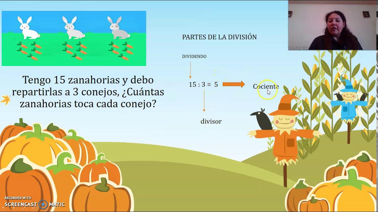 2° básico división como repartición en grupos iguales - YouTube