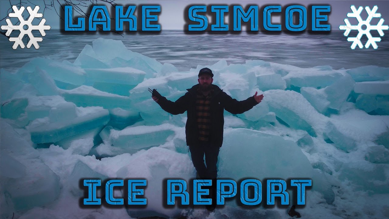 Lake Simcoe Ice Report Mar 2/24 - YouTube