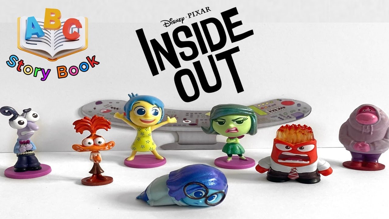 Inside Out 2 Toys And Story Book | Inside Out Emotion Figures | Inside ...