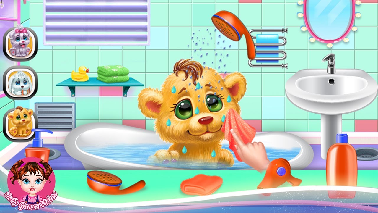 Puppy Pet Vet Care - Grooming Game - Baby Games Videos - YouTube