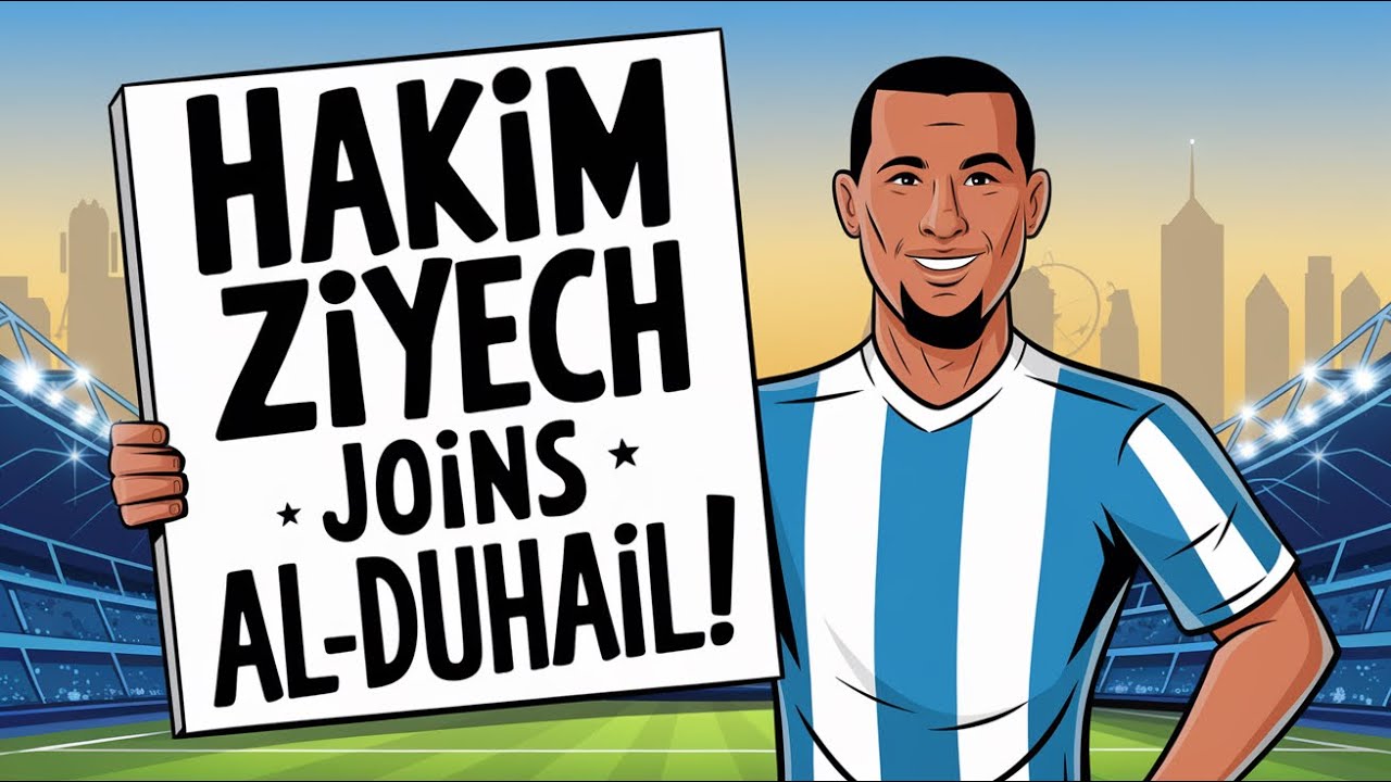 Hakim Ziyech Joins Al-Duhail: New Challenge or Retirement Soft Launch ...