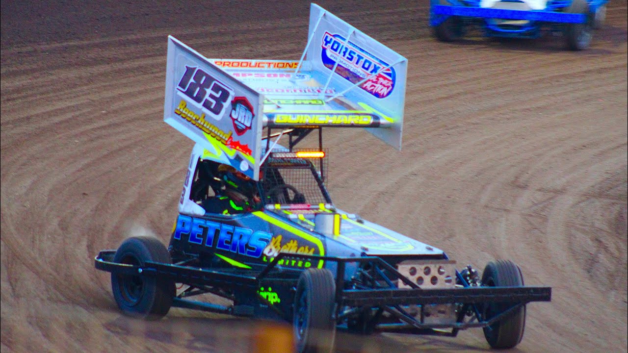 Onboard 183 Charlie Guinchard Brisca F2 WCQR Heat 2 at Kings Lynn 1.3. ...