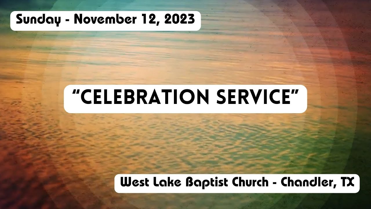 Sunday - November 12, 2023 - 10:50 AM - YouTube