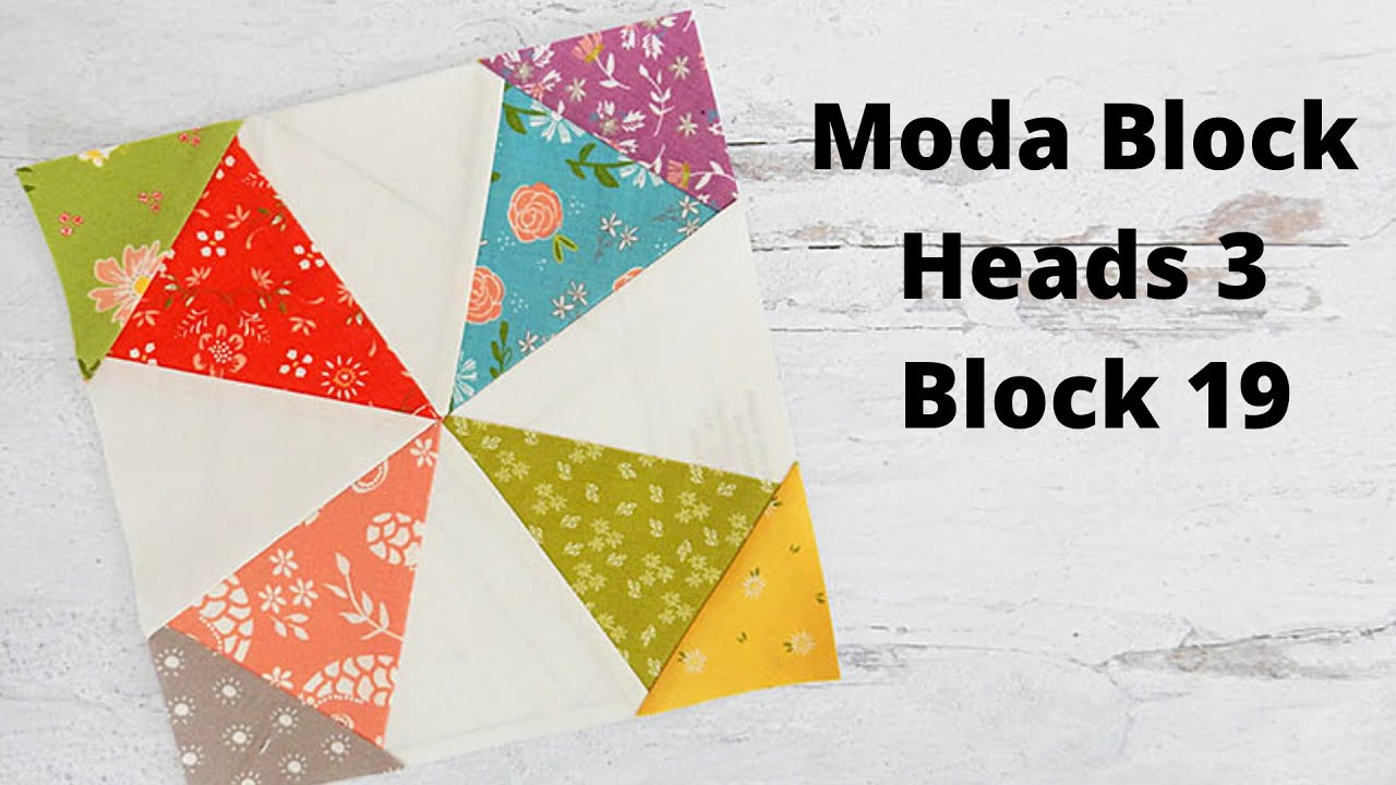 Moda Block Heads 3 Block 19 - YouTube