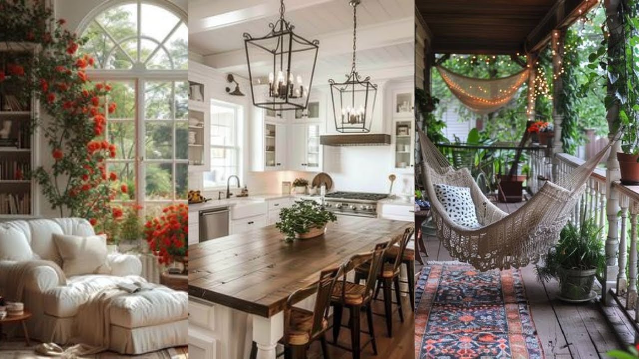 Cozy Countryside Cottage Makeover: Decor Inspirations. - YouTube