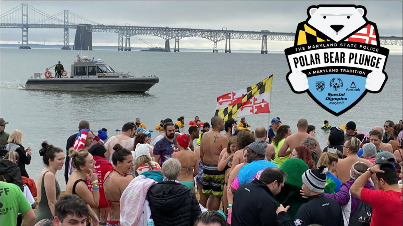 2020 Polar Bear Plunge | Special Olympics Maryland - YouTube