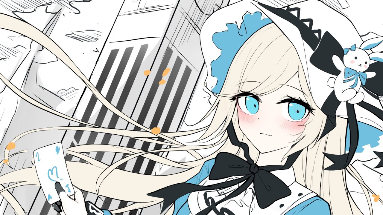 [Arcaea] Fan Art -Alice / speed painting (1) - YouTube