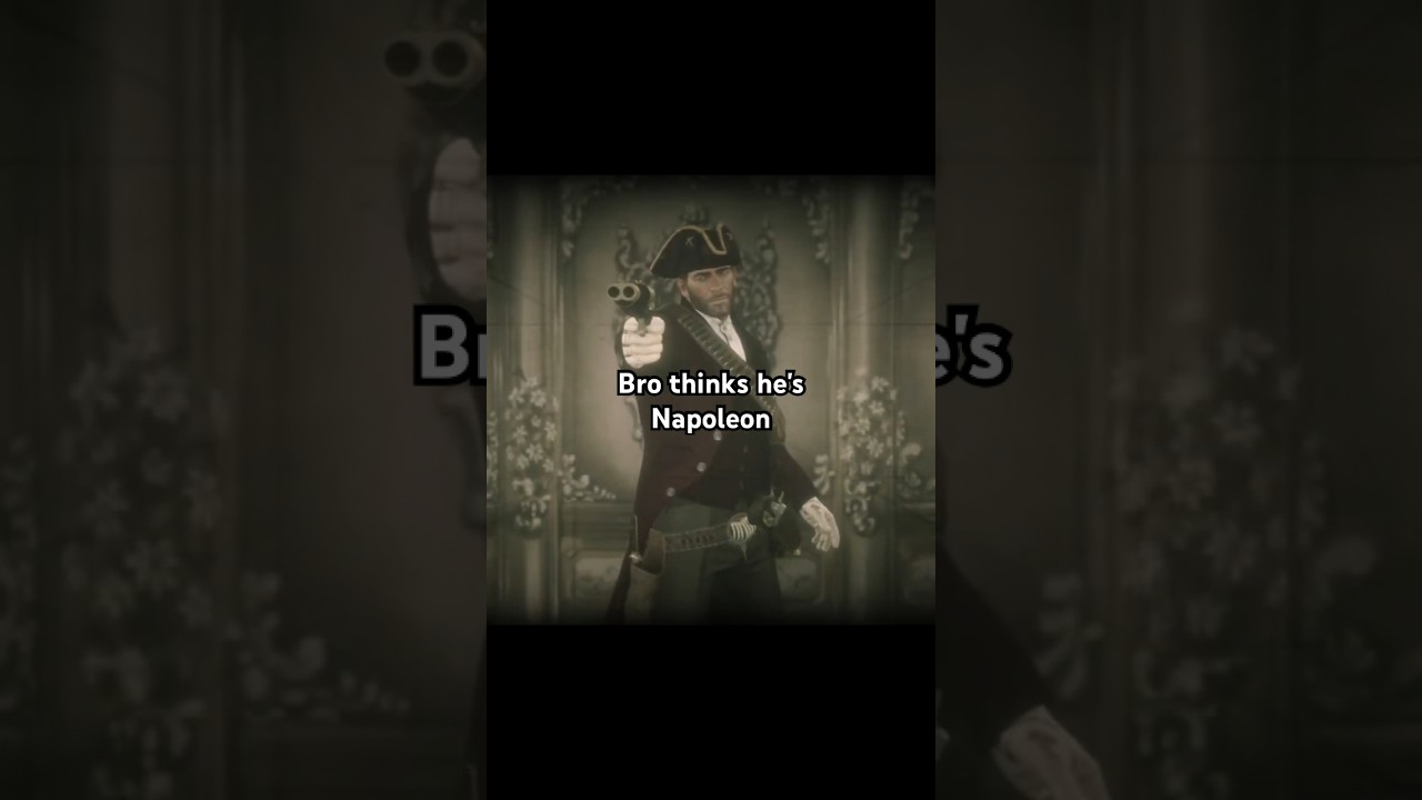 Arthur Morgan X Napoleon || #shorts #rdr2 #rdr2storymode #arthurmorgan ...