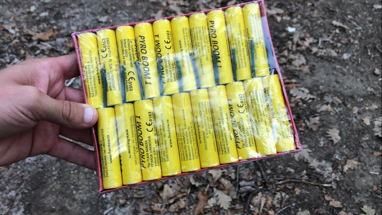 PYRO BOOM 1 firma FireShow 2g AN de fabricație 2023 - YouTube