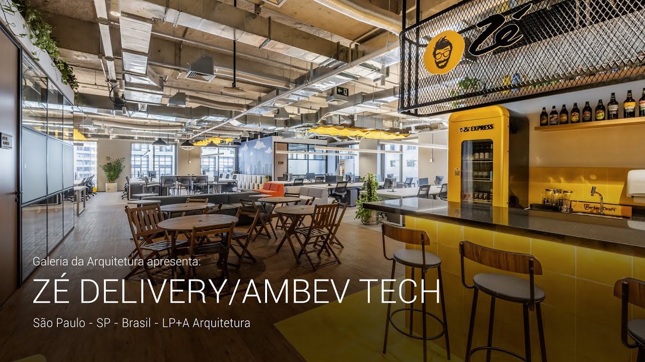 Zé Delivery/Ambev Tech - LP+A Arquitetura | Galeria da Arquitetura - YouTube