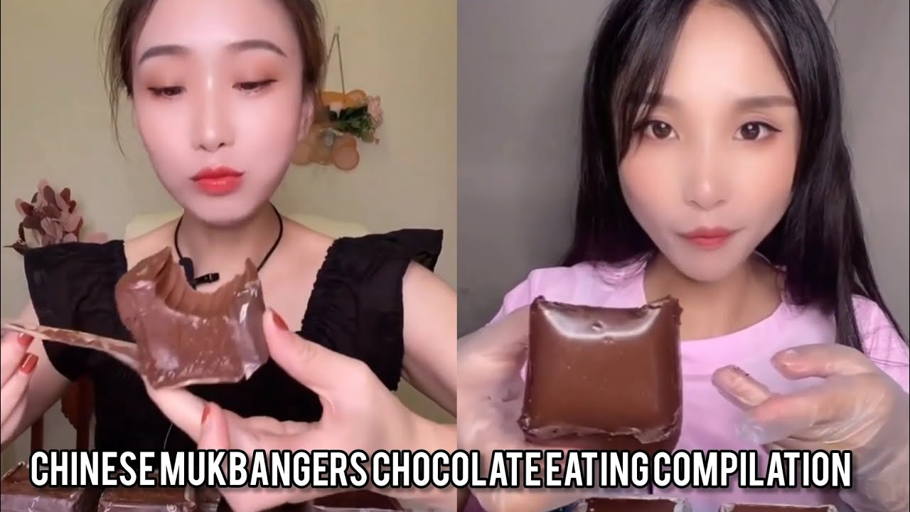CHINESE MUKBANGERS CHOCOLATE EATING COMPILATION 🔥🤤 PART - 2 I MUKBANG ...