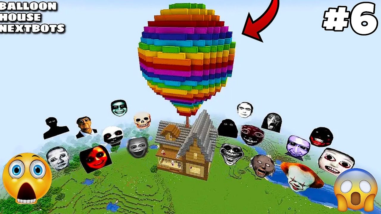 WE FOUND 100 NEXTBOTS😨😱IN OUR MINECRAFT WORLD!!!|(PART-6)| - YouTube