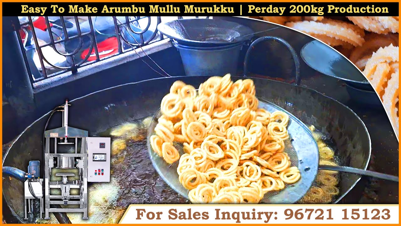 Arumbu Mullu Murukku Machine | Book Now: 99447 75513 | 96721 15123 ...