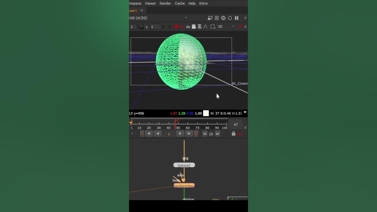 Nuke Quick Tip: Spherical Transform For Making Planets in nuke! #nuke #compositing #foundry # ...