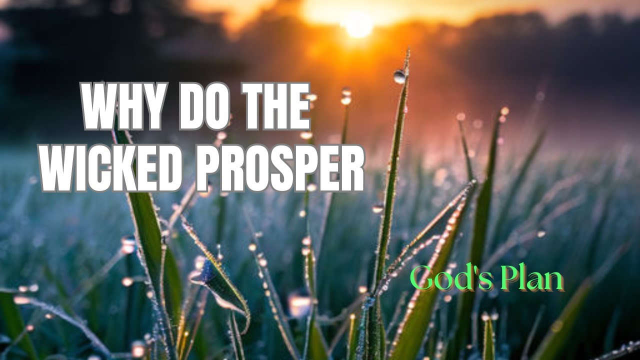 Why the Wicked Prosper - YouTube