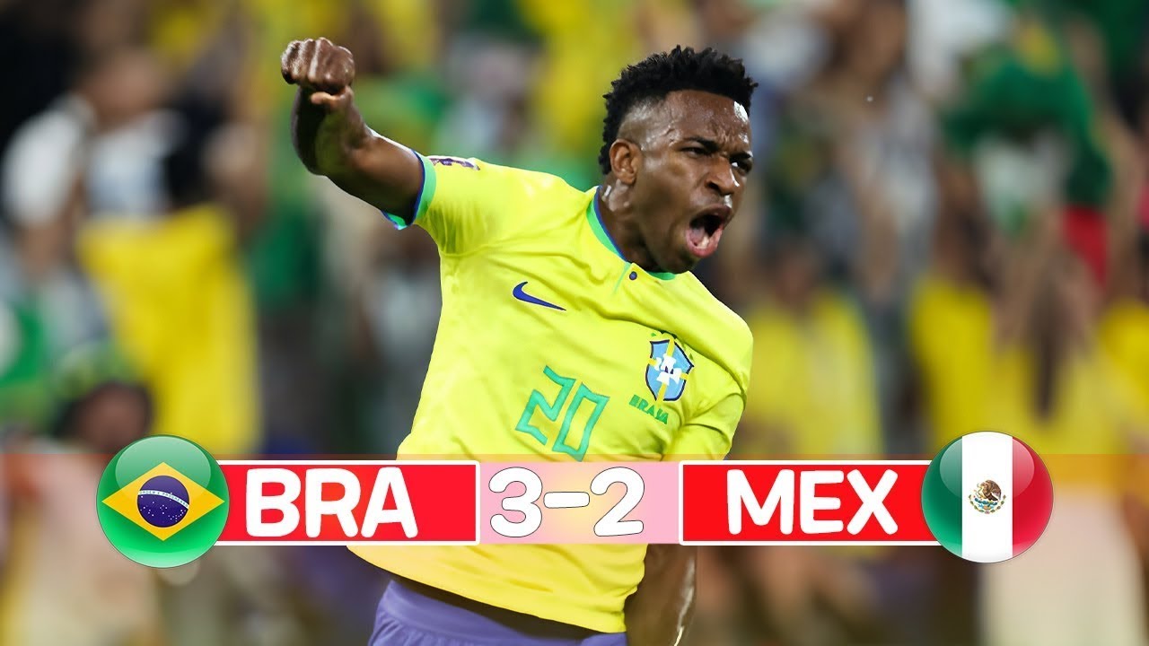 brazil vs mexico 2024 full match(4-3) highlights | All Goal | #brazil # ...