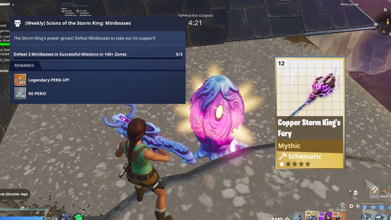 MYTHIC STORM KING FIGHT (MYTHIC ACQUIRED) MINI BOSS MSK PRE QUEST "EASY ...