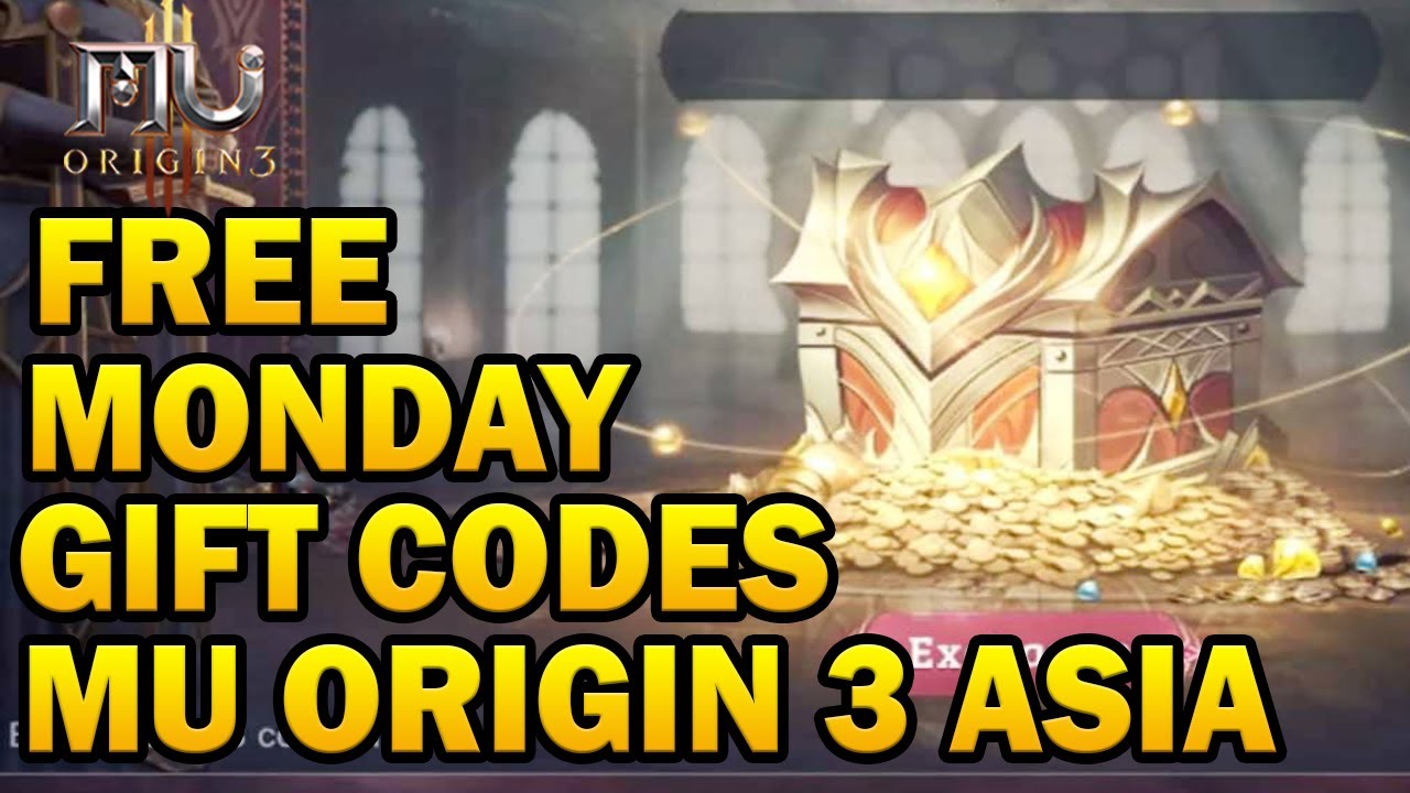 MU ORIGIN 3 ASIA - MONDAY GIFT CODES | MenchDrey - YouTube