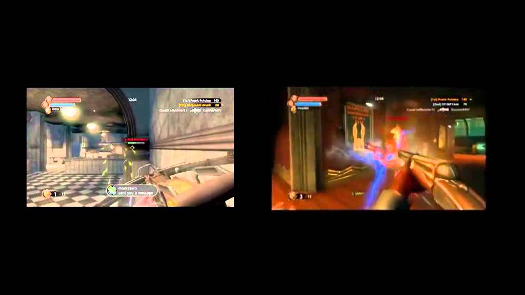 Bioshock 2 multiplayer splitscreen - YouTube