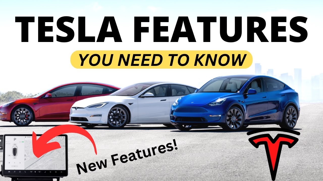Top 12 AMAZING Tesla Features YOU NEED TO KNOW - YouTube