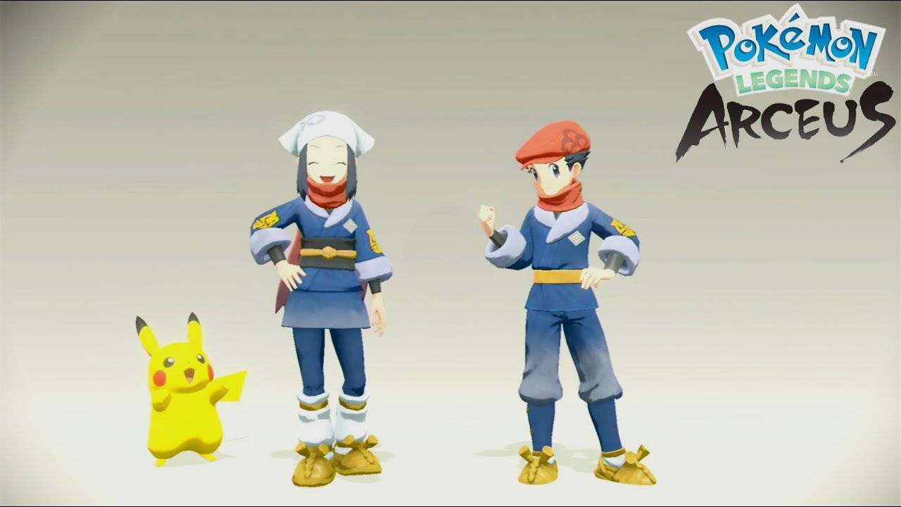 Pokémon Legends Arceus - New Photography Studios add Partner & Poses ...