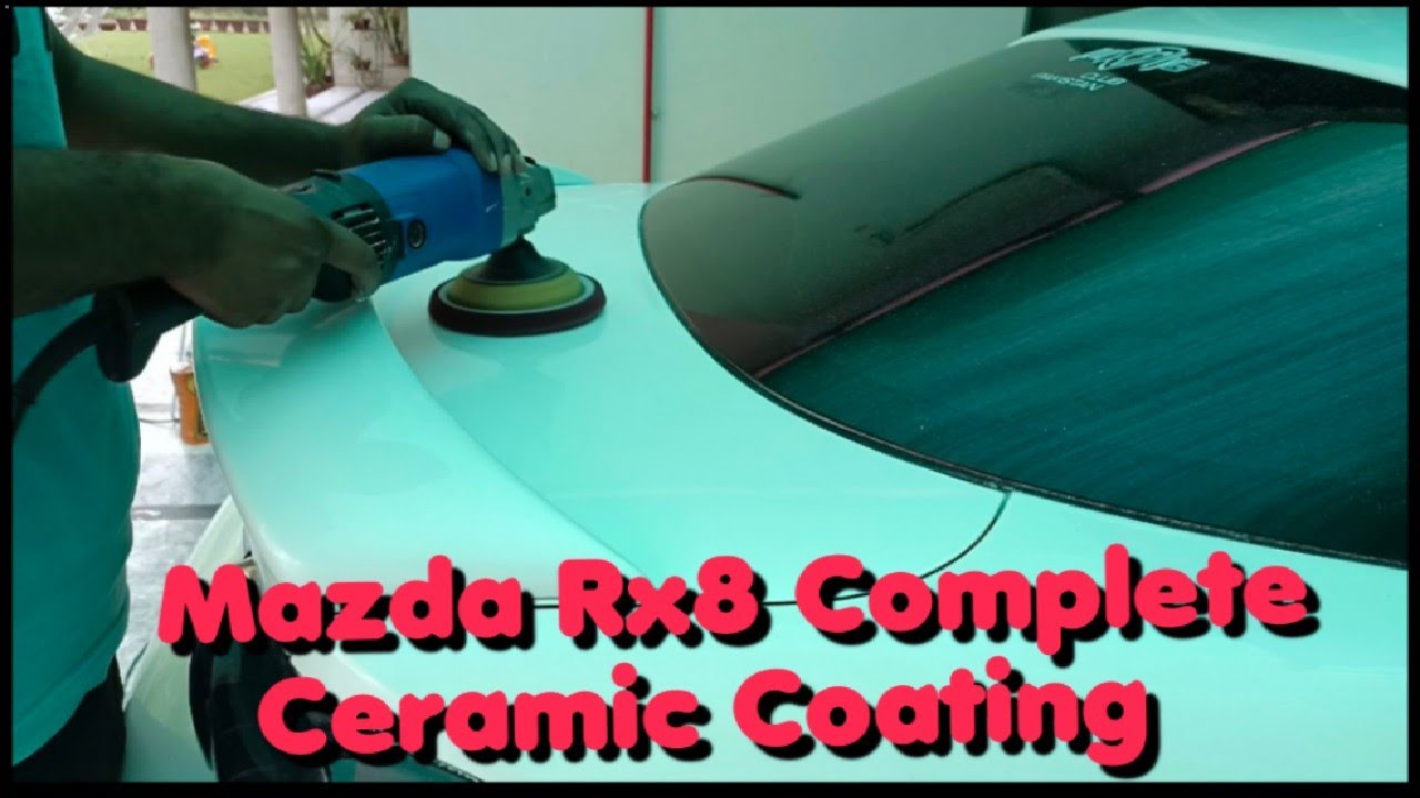 Mazda Rx8 Ceramic Coating #okautos #detailing - YouTube