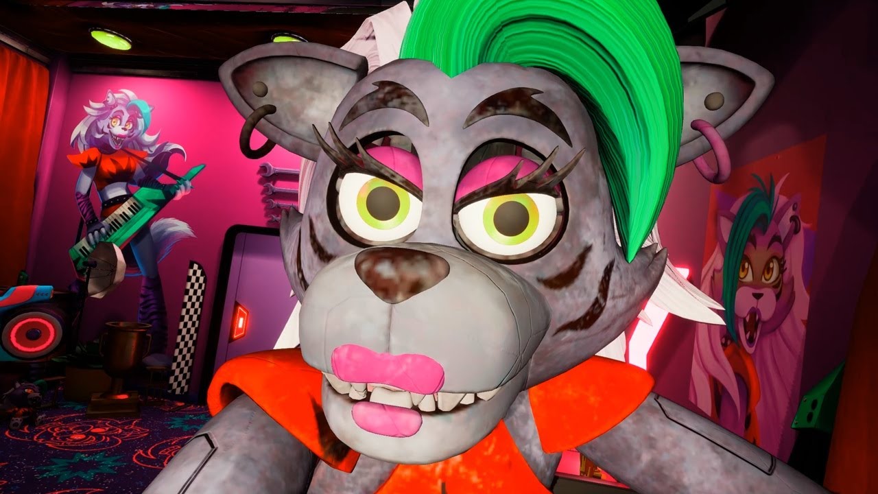 Roxy crying in her room but catch me FNAF Security Breach Roxanne - YouTube