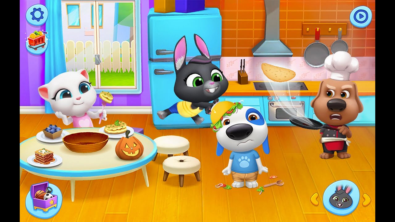 Non-stop fun and games! ⭐🎮 Talking Tom & Friends | Fun animation group ...