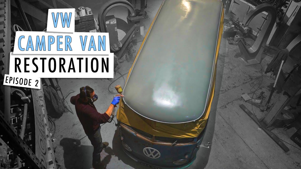 'I CRASHED IT...' | VW Camper Van Restoration | Episode 2 - YouTube