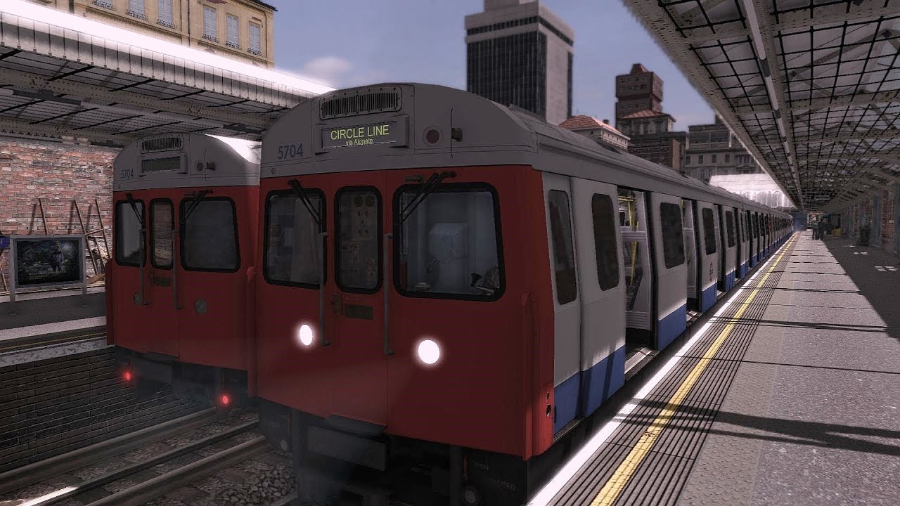 WORLD OF SUBWAY Vol.3 ( London ) Circle line ( Moorgate to Hammersmith ...