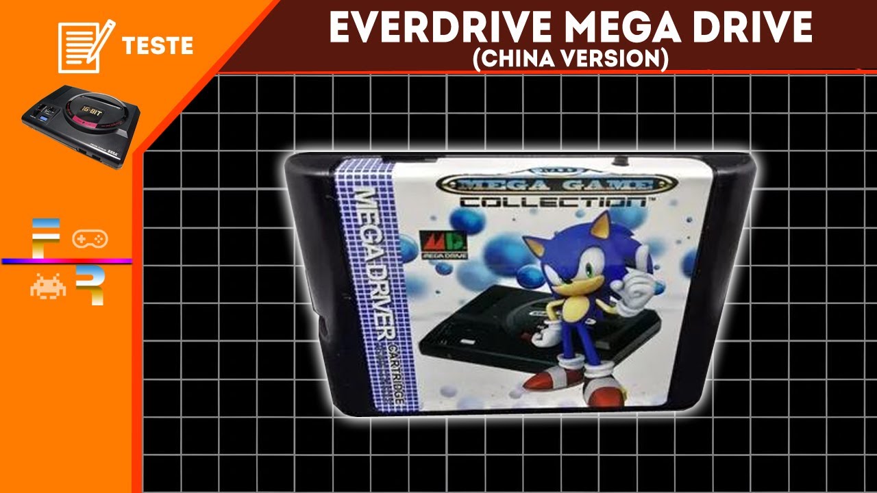 O Mega Teste do Everdrive China de Mega Drive - YouTube