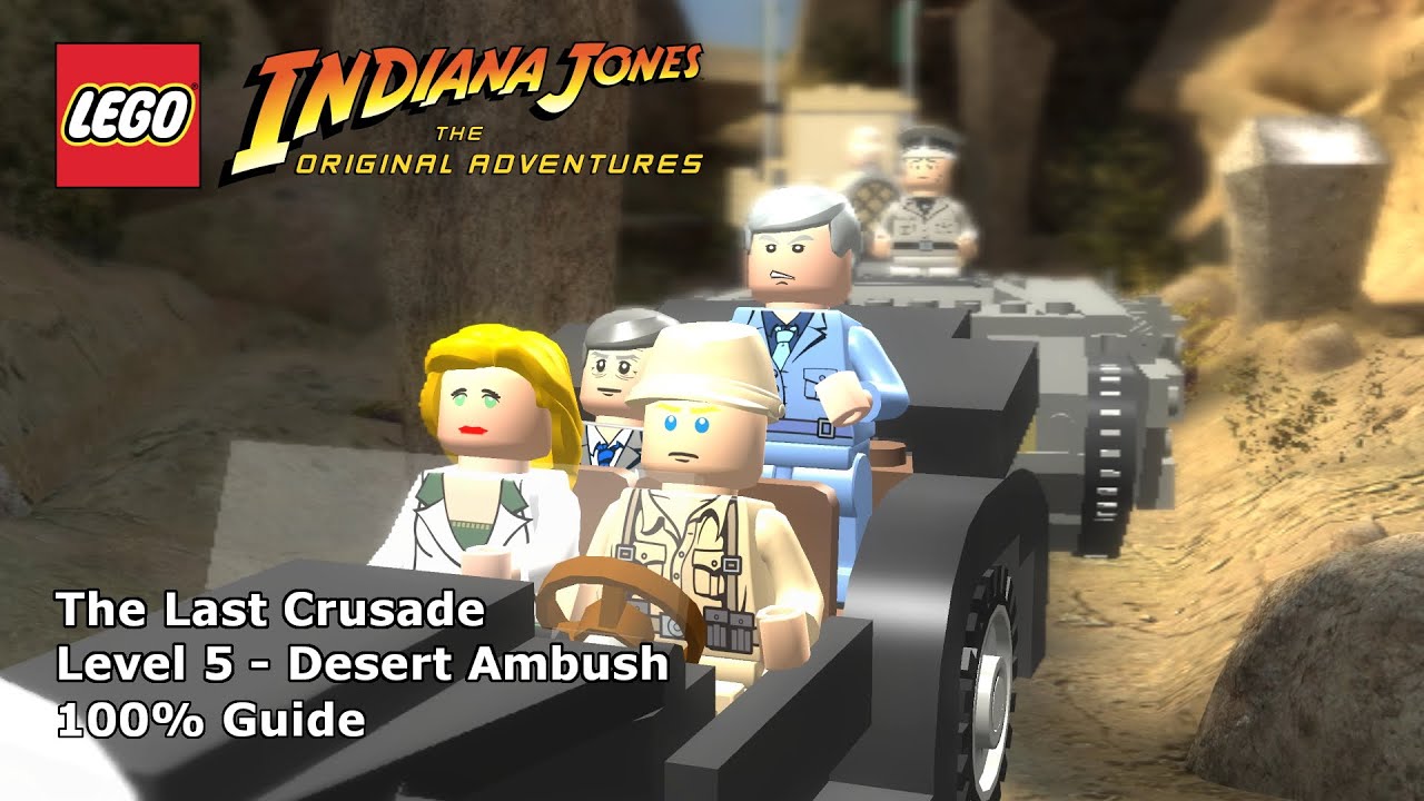 #17 Desert Ambush - LEGO Indiana Jones: The Original Adventures - YouTube