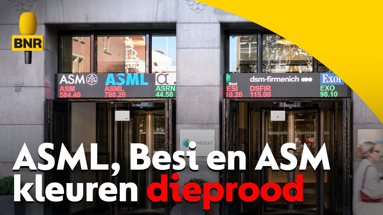 ASML, ASM en Besi keihard onderuit door spectaculaire komst Chinese AI-bot DeepSeek - YouTube