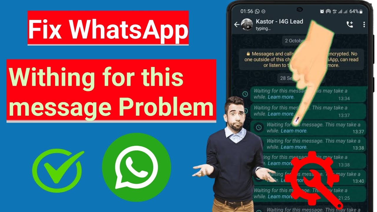 How to Fix Whatsapp Waiting for this message Problem (2025) | WhatsApp ...