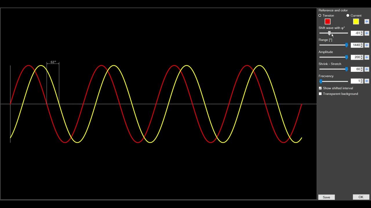 Draw and move shifted sine wave in C# - YouTube