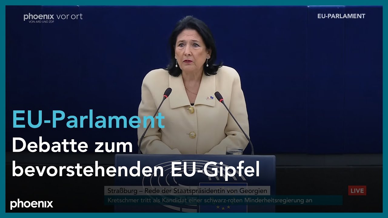 EU-Parlament: Debatte zum bevorstehenden EU-Gipfel + europatalk | 18.12 ...