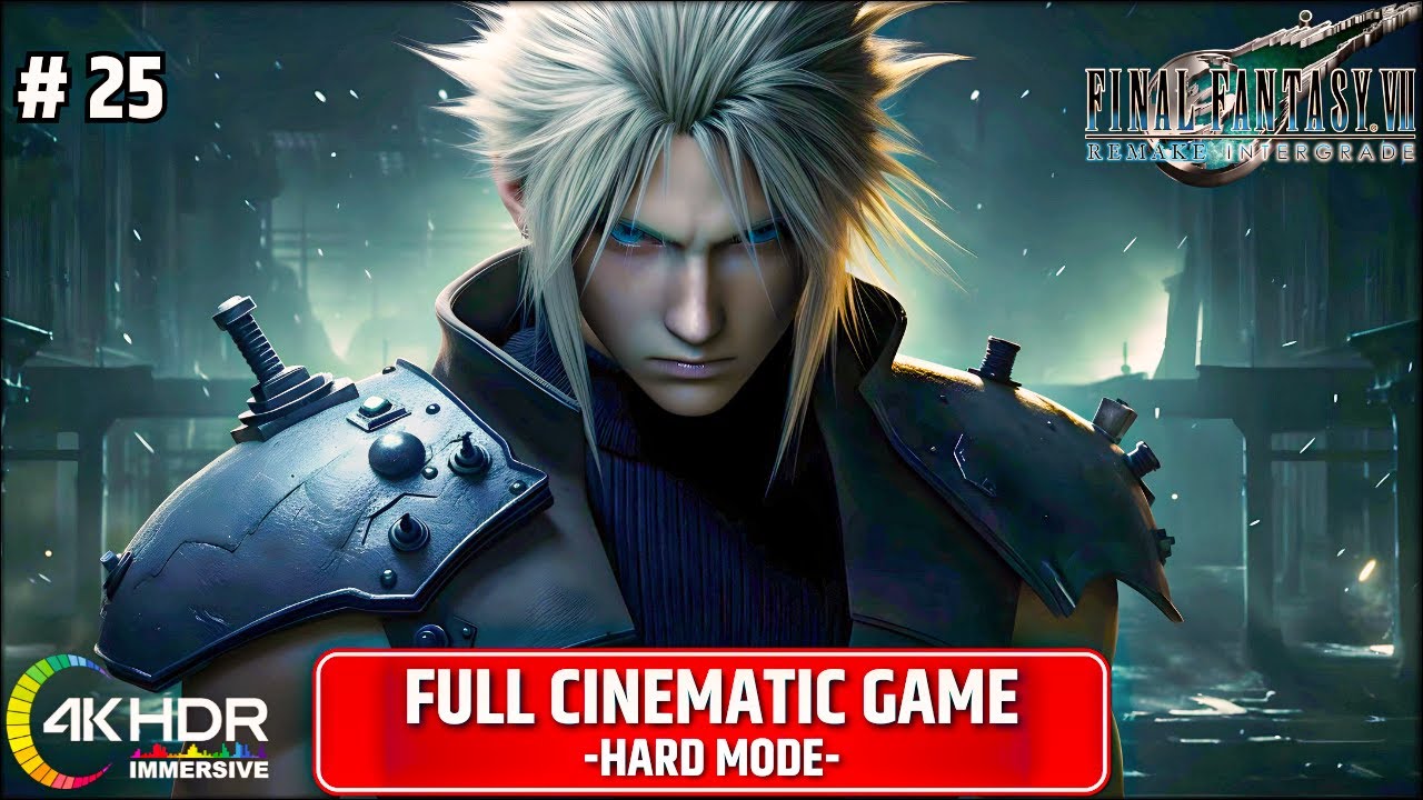 FINAL FANTASY 7 REMAKE INTERGRADE [HARD MODE] - 4K ULTRA HD Cinematic ...