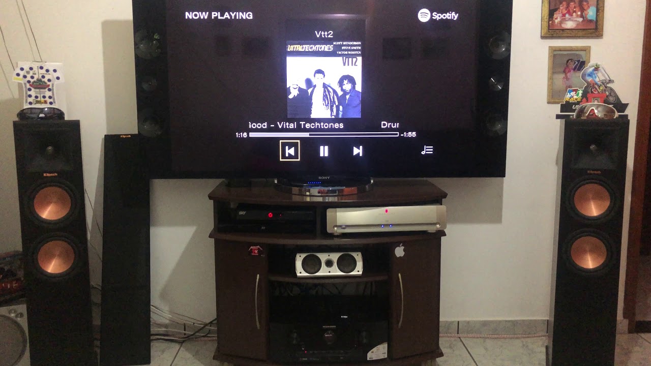 Kimber Kable 12 TC/Parasound A23/Marantz SR 5013/Klipsch RP 260F - YouTube