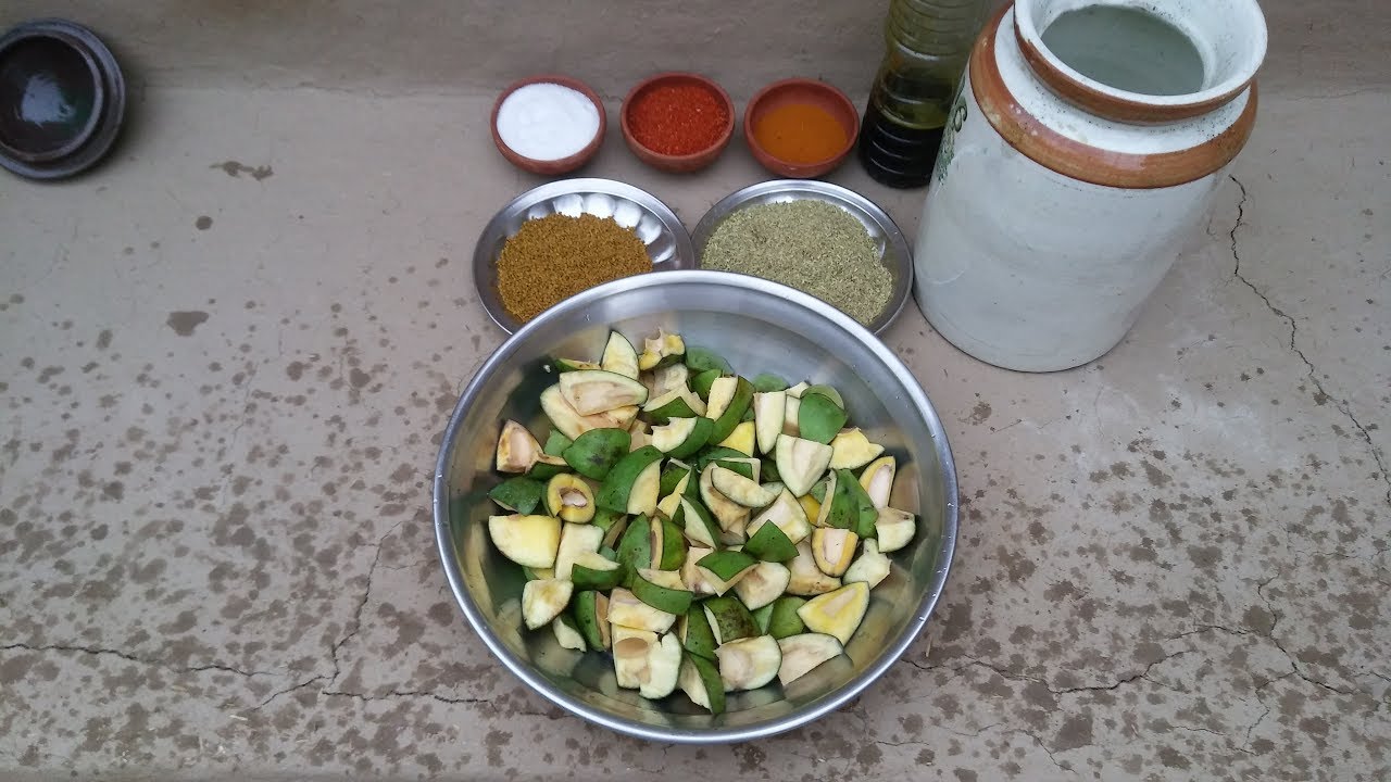 Aam Ka Achaar in Martban Traditional Mango pickle Grandma's Village ...