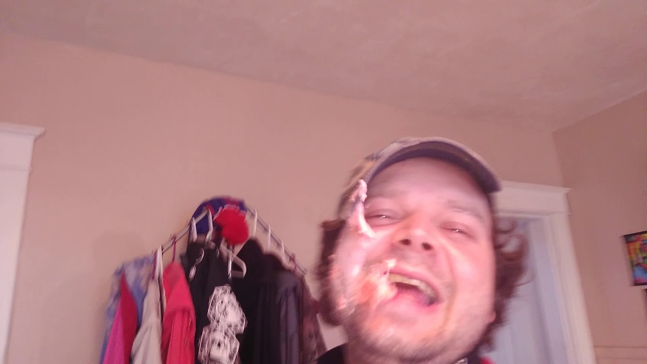 Birthday girl got cake in the face - YouTube