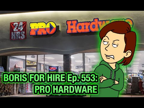 Boris For Hire 553:Pro Hardware - YouTube