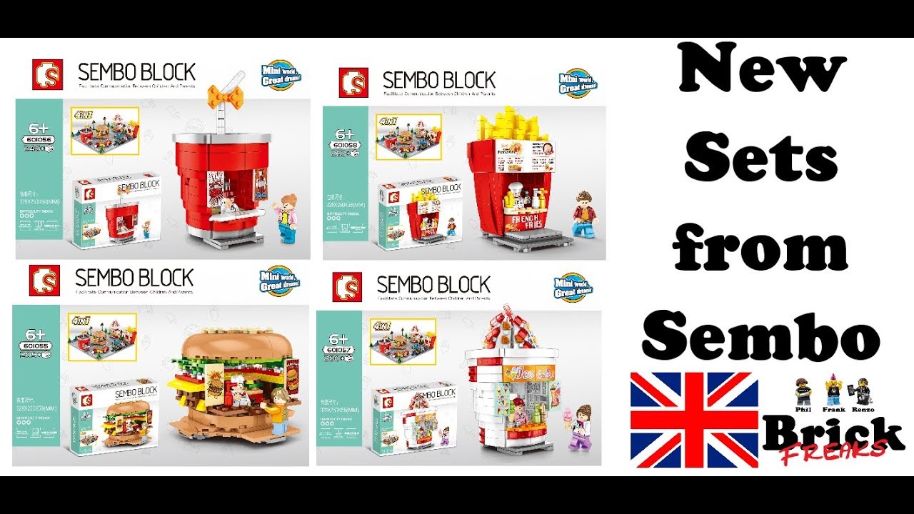 New Sets From Sembo Blocks - YouTube