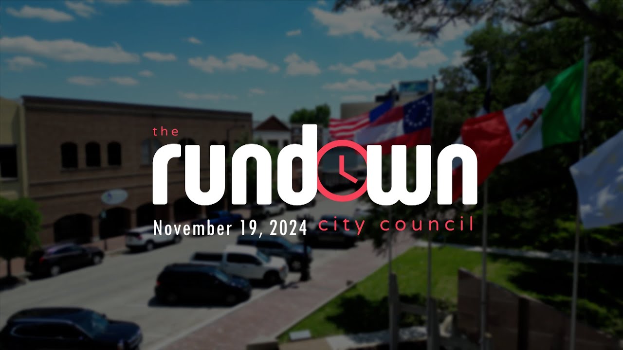 The Rundown City Council Recap 11.19.24 - YouTube