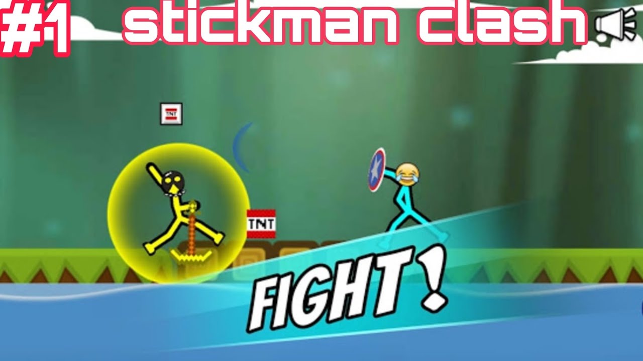 stickman clash fight #gameplay#1 - YouTube
