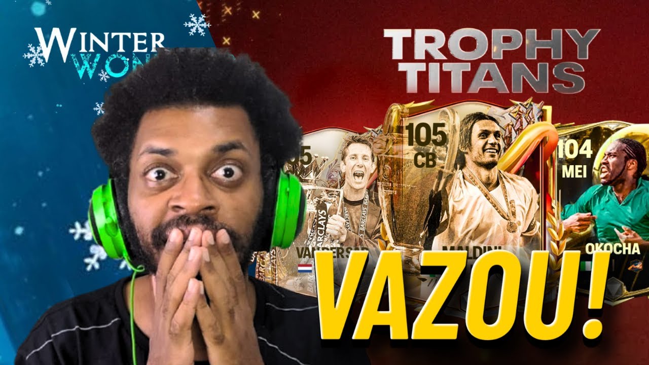 FIM DE ANO no FC MOBILE! Troféu Titans e Winter Wonders - YouTube