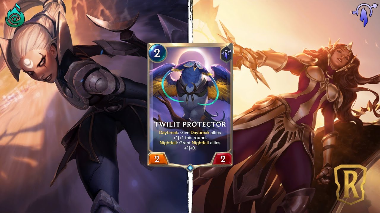DAYBREAK & NIGHTFALL ARE STRONGEST COMBO??!!🔥 | Leona + Diana deck | Legends of Runeterra - YouTube