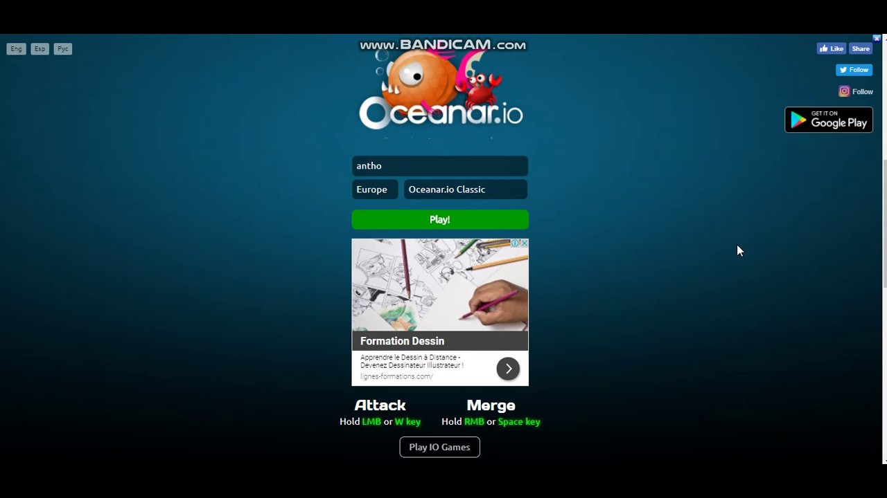 (oceanar.io) mon gang de poison - YouTube